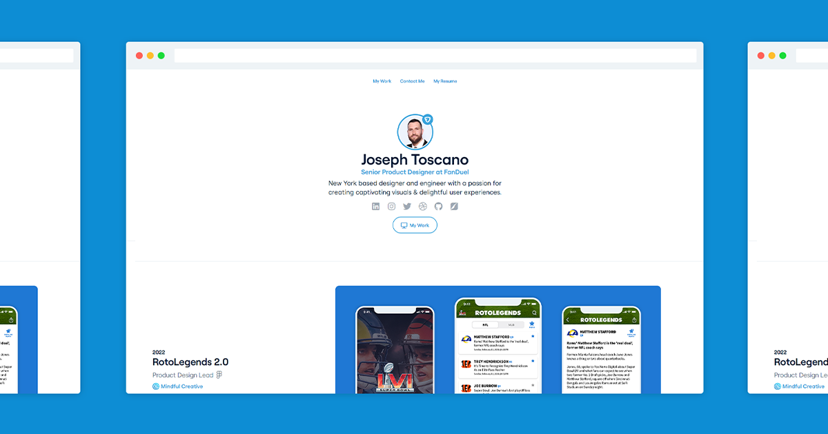 Joseph Toscano – UX/UI Product Designer | UX/UI Engineer